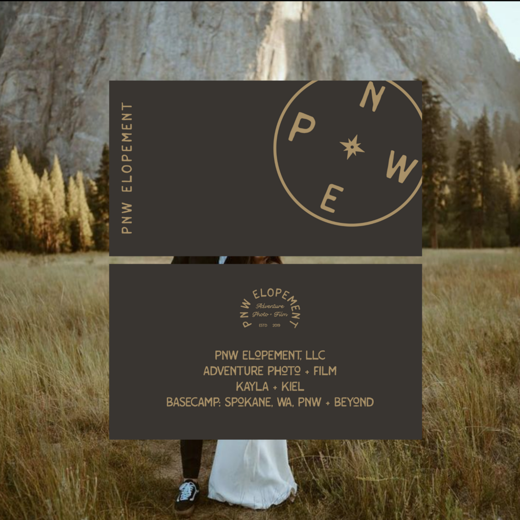 Brand Design Reveal: PNW Elopement Photo + Film - kernandink.co.uk