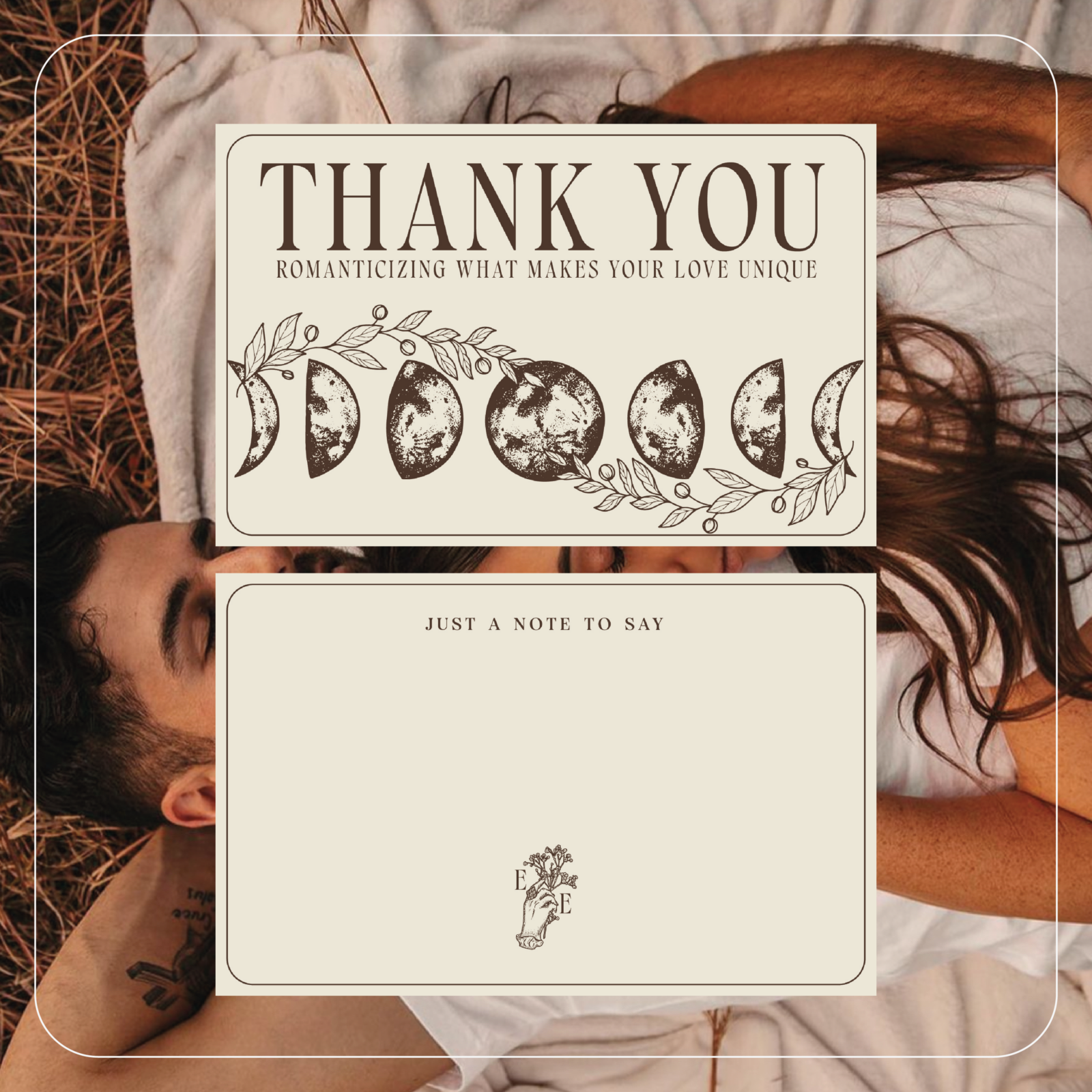 Rustic Witchy brand design for Michigan elopement photographer, Lume ...