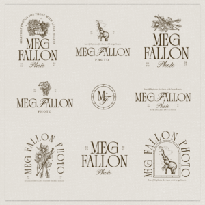 Moody and Romantic Photography Brand Design for new england ...