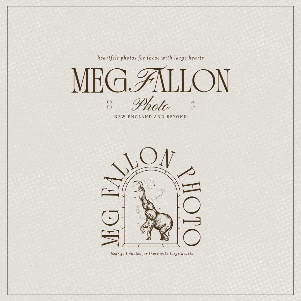 Moody and Romantic Photography Brand Design for new england ...